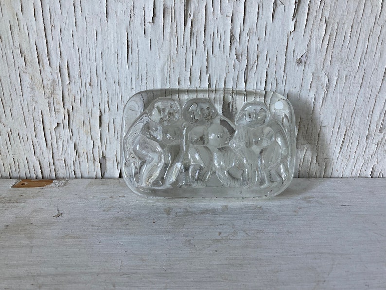 Vintage Glass Paperweight by Jorma Vennola Made in Finland - Etsy