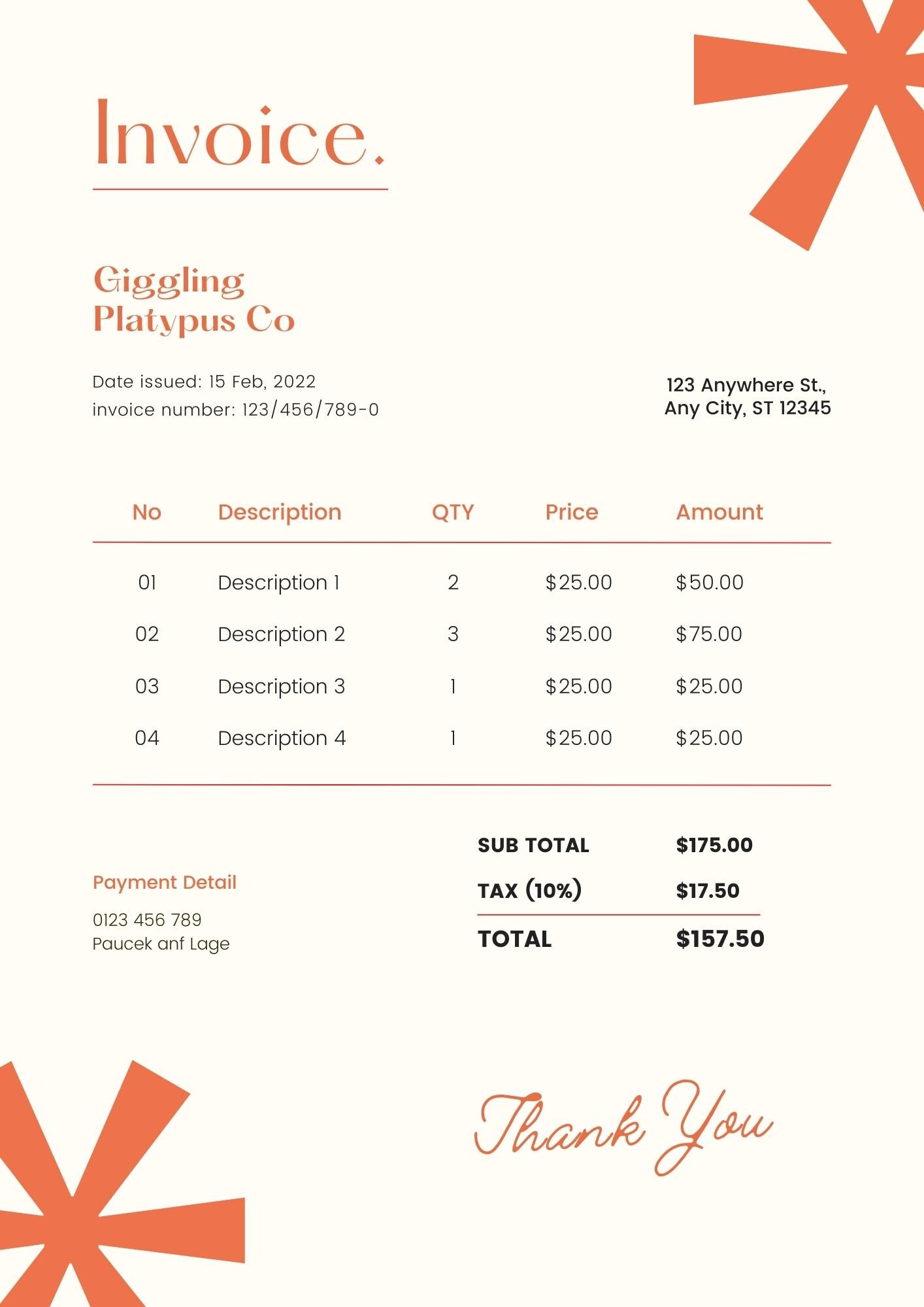 10+ Premium Invoice Templates, Professional Invoice Bundle With Resell ...