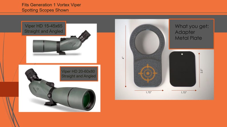Magnetic Digiscope Adapter for Vortex Viper Spotting Scope - Etsy