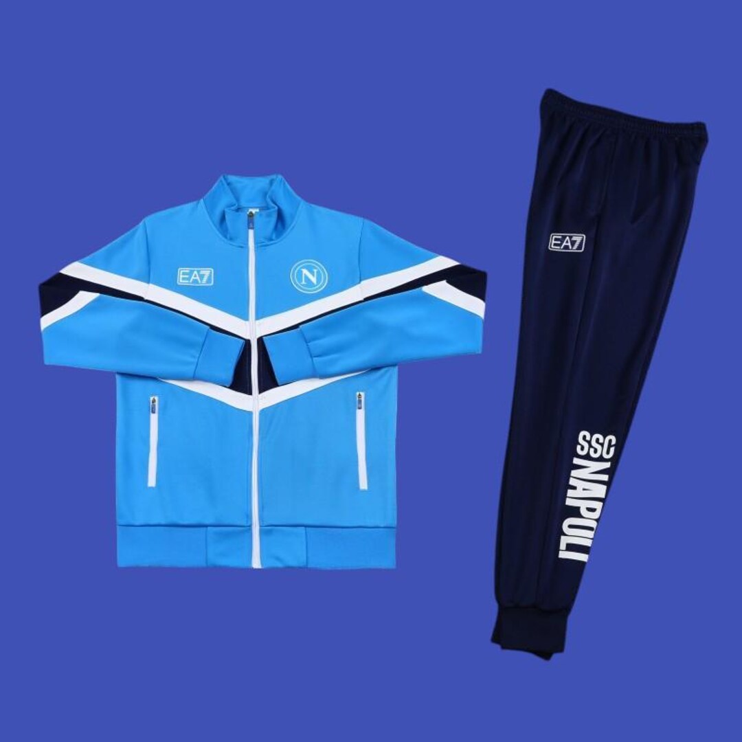 2025-26 NAPOLI Football Tracksuit Soccer Jacket Zip Tuta Trackjacket - Etsy