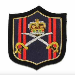 Royal Army Physical Training Corps Blazer Badge: Bullion Wire ...