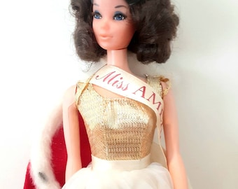 Miss America Barbie Doll - Etsy
