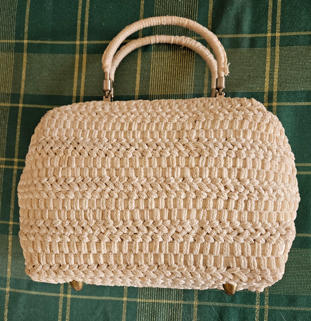 Vintage Sarne Made in Japan Straw Purse - Etsy