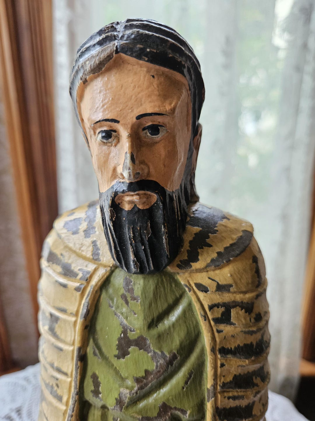 Antique Santos, Wood Statue, Jesus Statue - Etsy