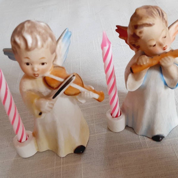 German Angel Candle Holders - Etsy