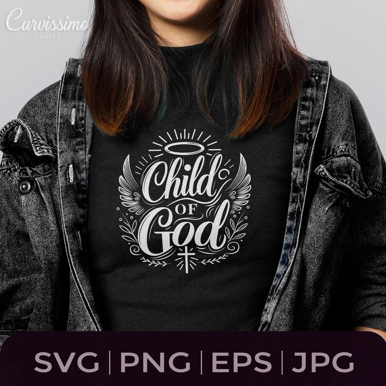 Child of God SVG PNG Digital Download, Vector Clipart - Etsy