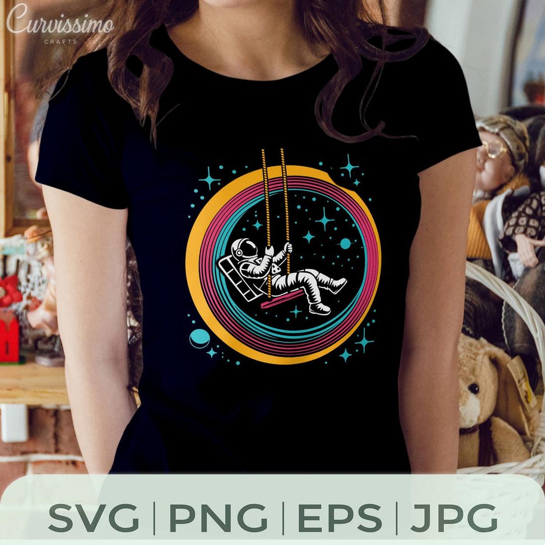 Astronauts Chill, Spaceman SVG PNG Digital Download - Etsy