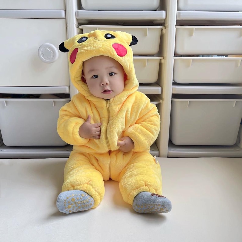 Pikachu Baby Costume: Costume Onesie for Kids - Etsy UK