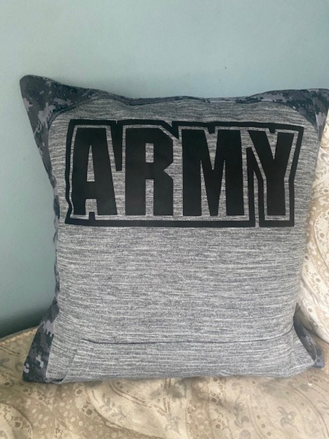 Army 16x16 Pillow Cover - Etsy