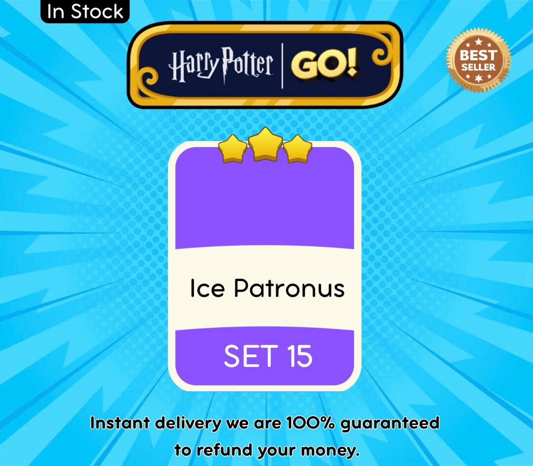Monopoly Go Sticker: Ice Patronus 3 Stars - Set 15 - Etsy