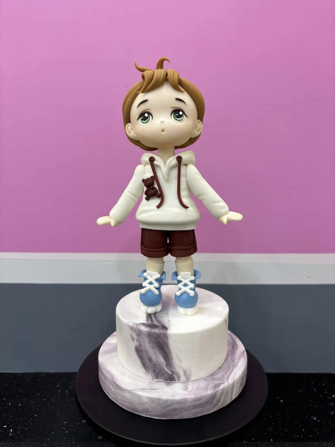 Boy Edible Cake Topper - Etsy