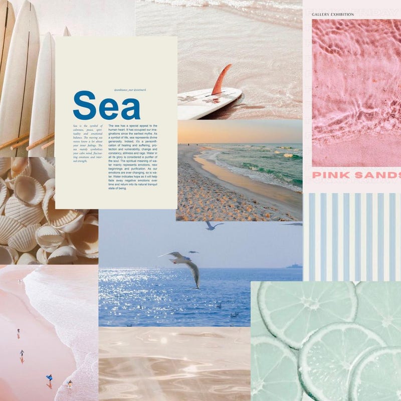 Beach Collage - Etsy Australia