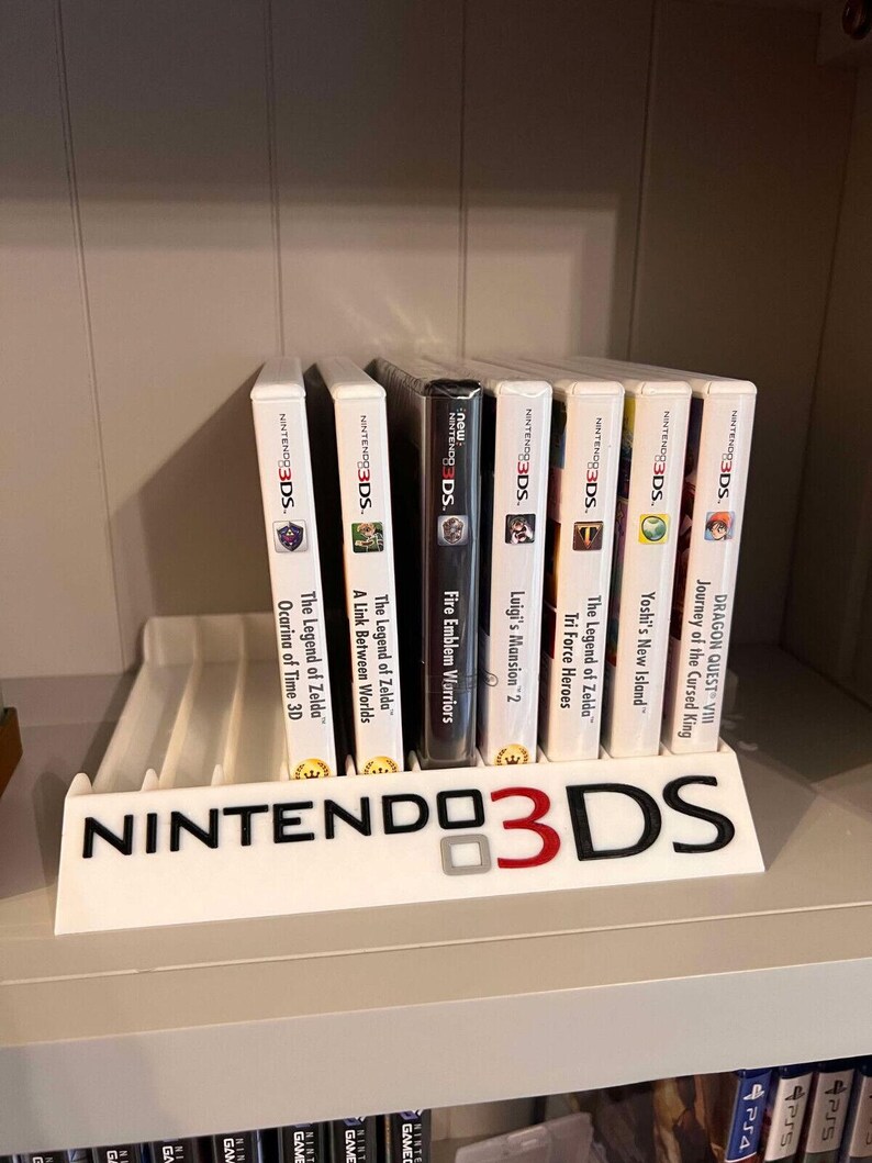 Nintendo 3DS 10 Game Case Holder Display Stand Rack for 3DS XL ...