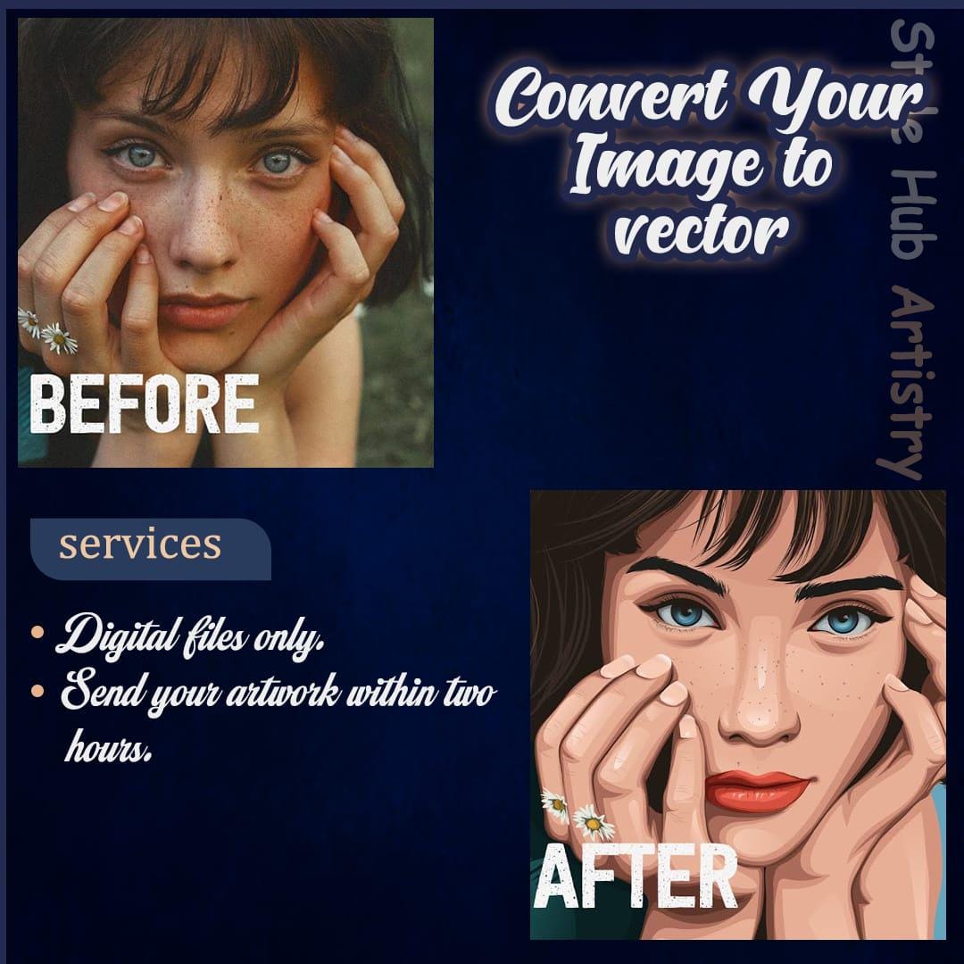 Custom Vector Art , Image to SVG , Boost Quality and Clarity ...