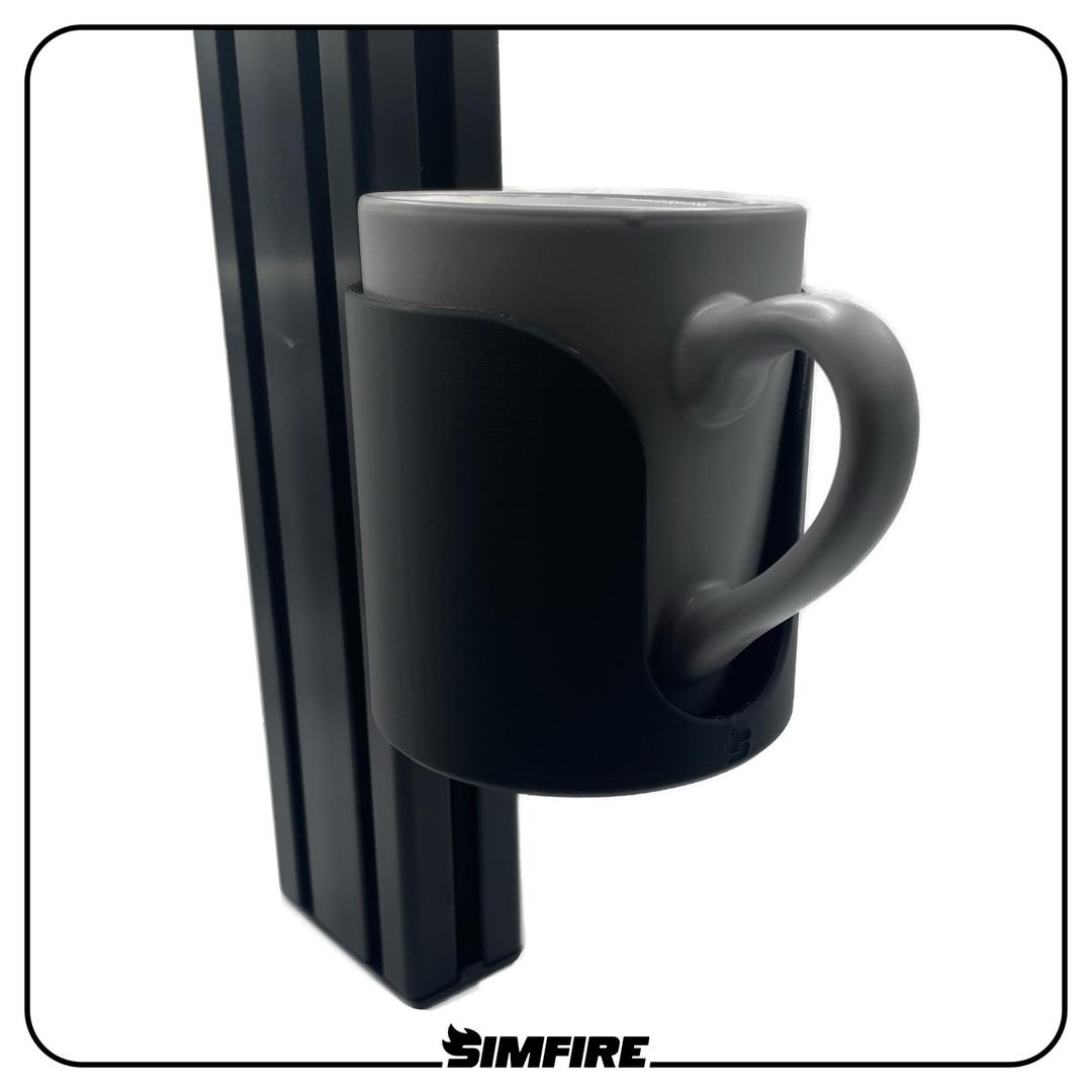 Sim Racing Cup Holder Mount - Aluminium Profile - Etsy
