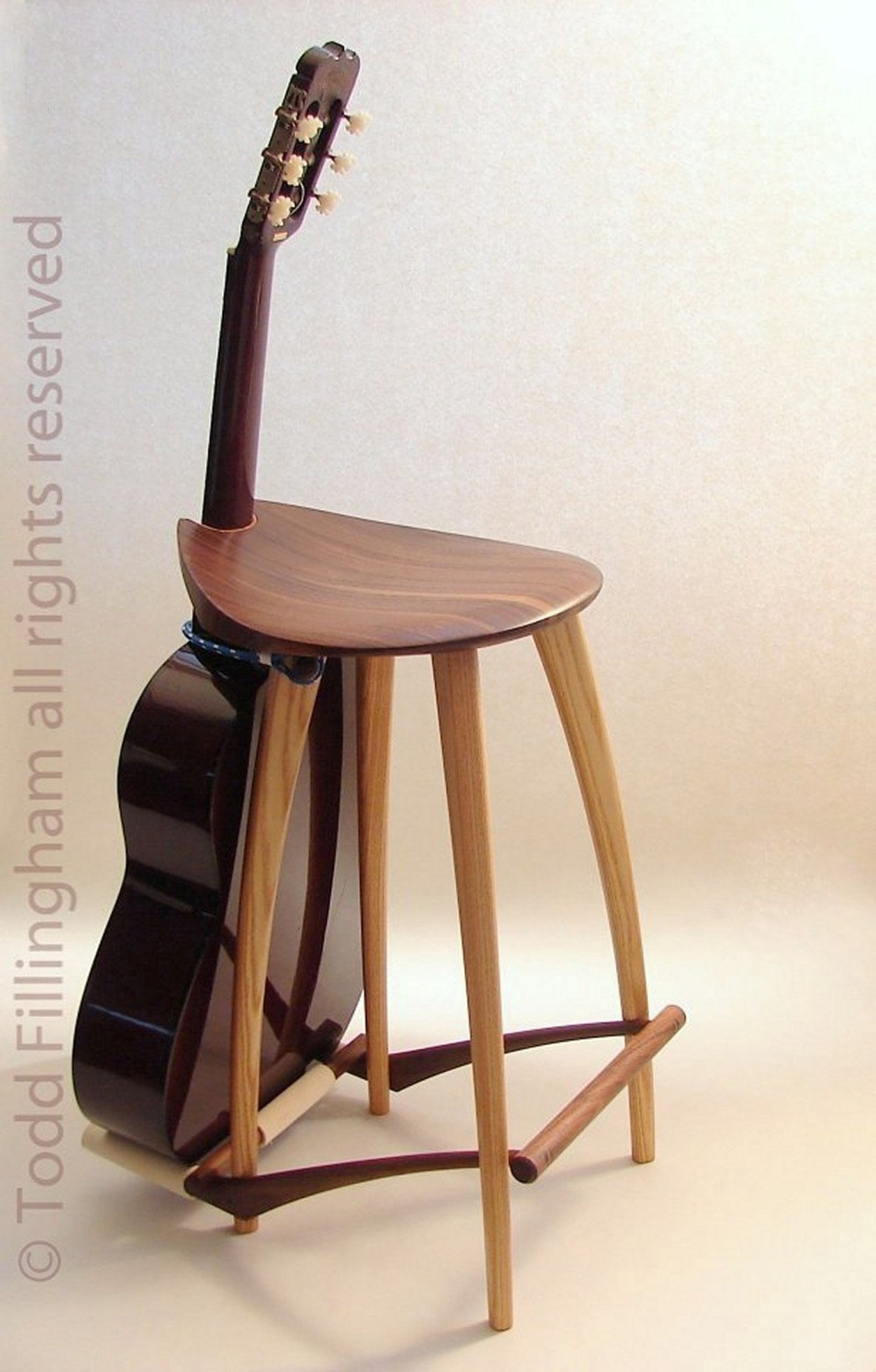 Guitar Stool/ Guitar Stand Made to Order - Etsy