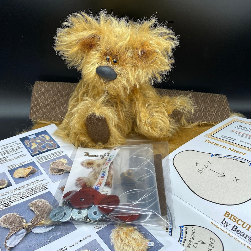 Teddy Bear Making Kit - Etsy
