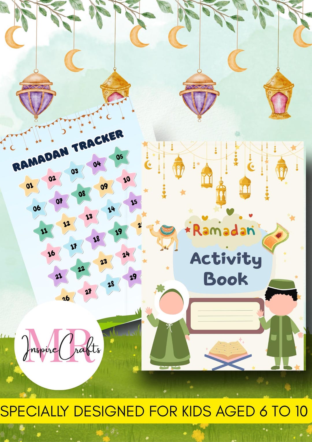 2025 Ramadan Activity Book Printable, Eid Activities, Teaching Kids ...