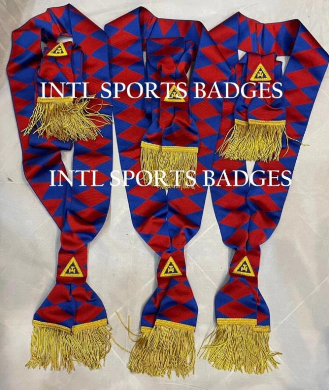 6 PCS Masonic Regalia Holy Royal Arch Provincial Hand Embroider Sash RA ...