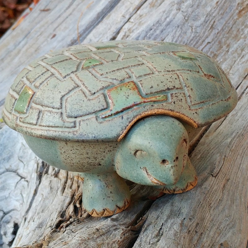 Ceramic Turtle - Etsy