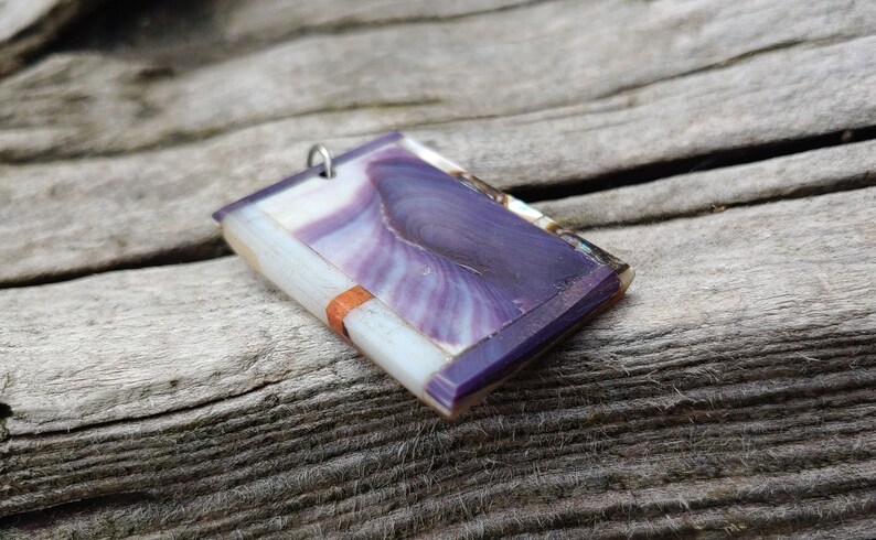 Stunning Wampanoag Wampum, Abalone, Spiny Oyster Shell, and Sterling ...