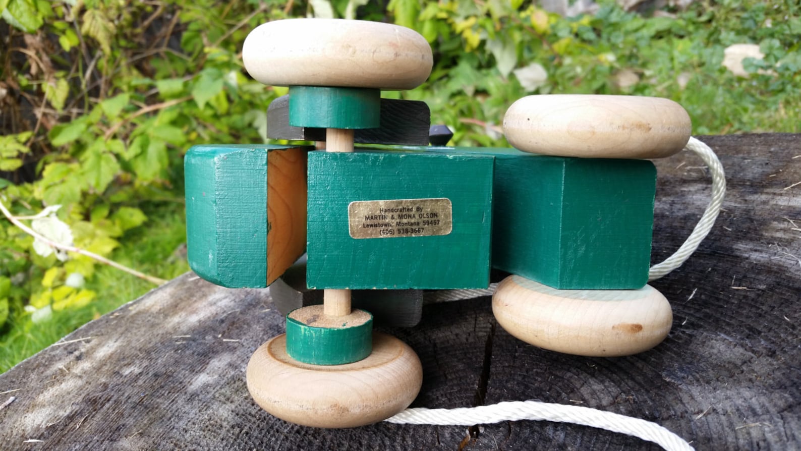 Handmade Wooden Frog Pull Toy - Etsy