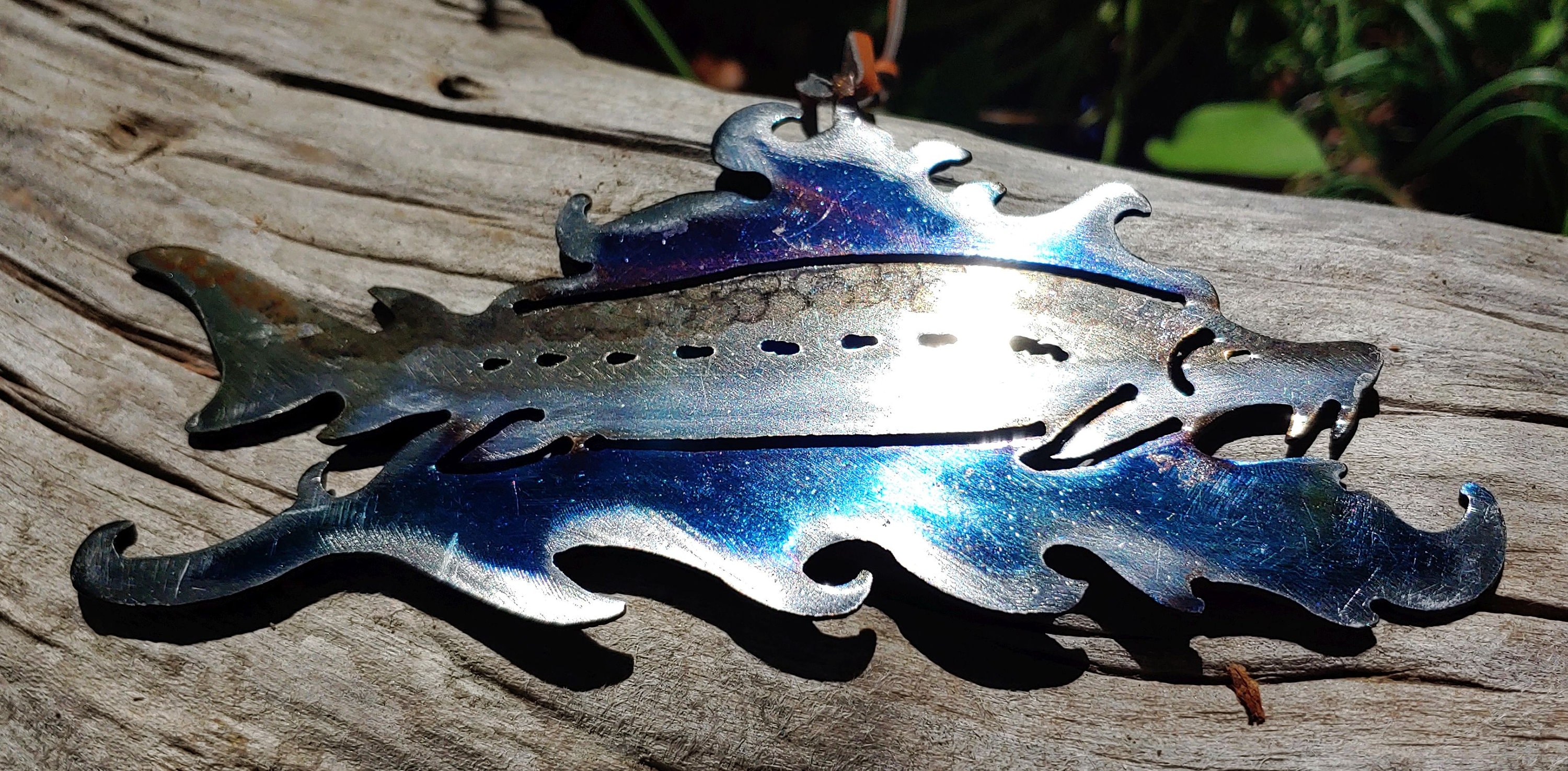 Handmade Steel Sturgeon Christmas Tree Ornament Signed by Artist - Etsy