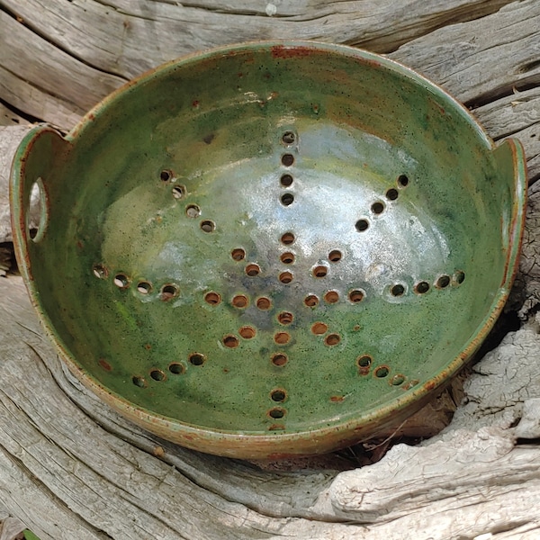 Ceramic Colander - Etsy