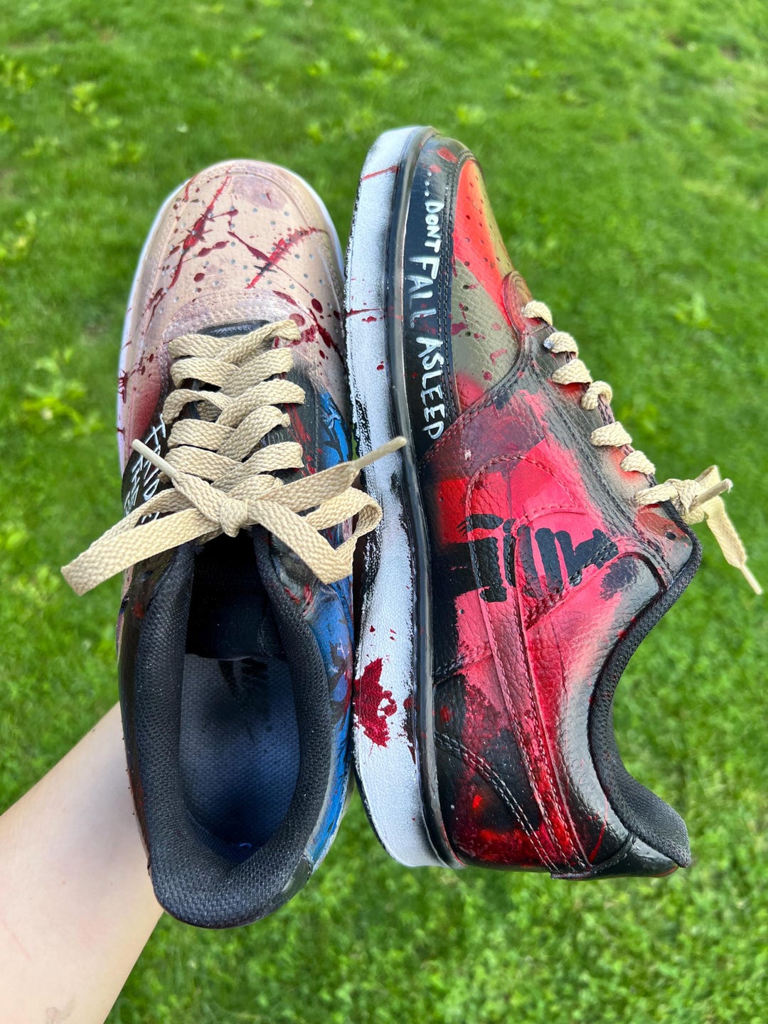 Jason Vs Freddy AF1 Customs - Etsy