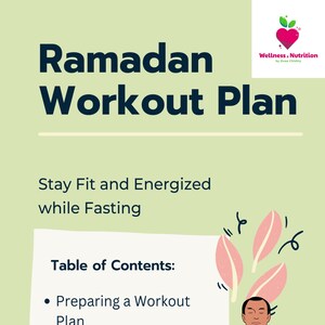 Ramadan Workout Plan - Etsy