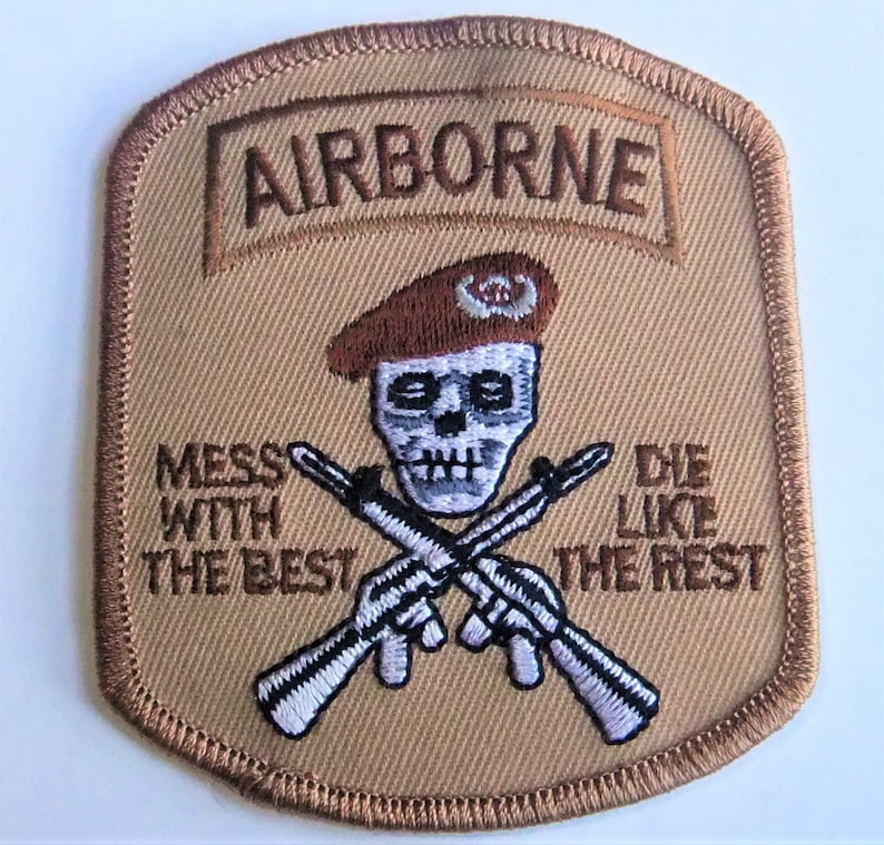 Vintage Special Forces Mess with the Best Die Like The Rest | Etsy