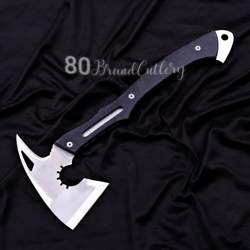 Leon Kennedy Hatchet Replica Axe RE9 Resident Evil Requiem Full Tang ...