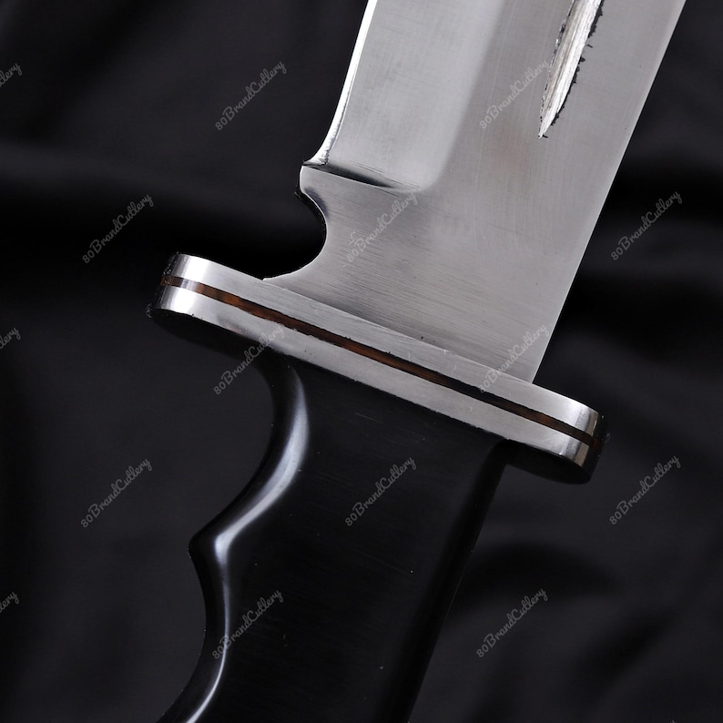Scream Movie Ghostface Knife Replica: Buck 120, Real Blade, Leather ...