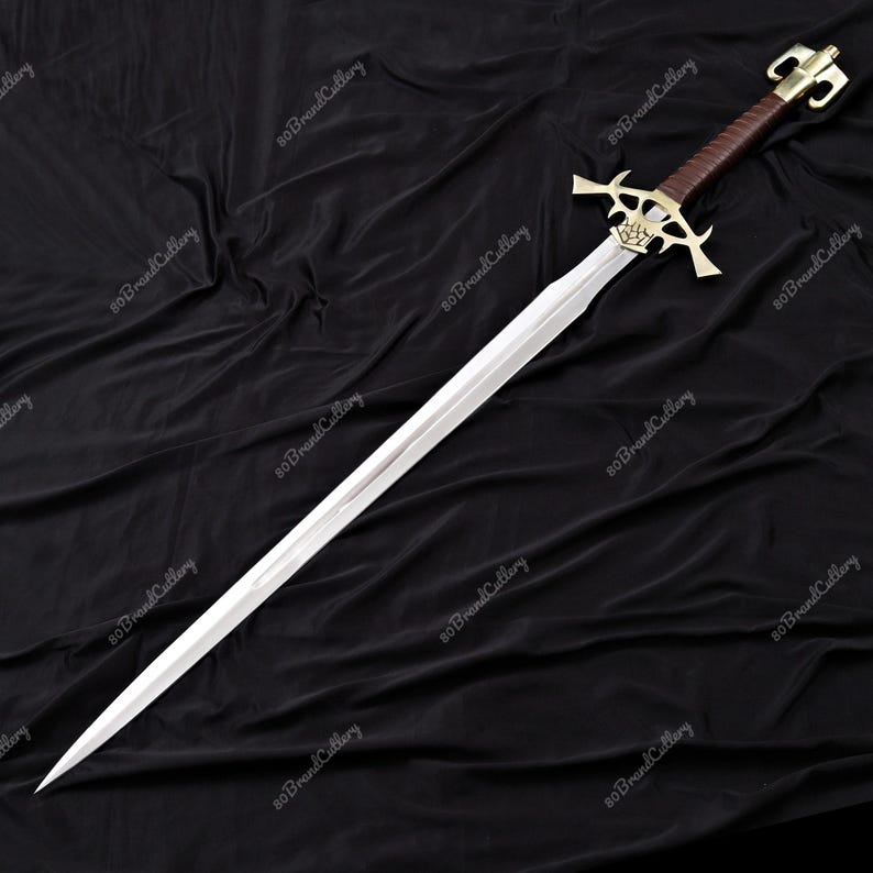 Lady Aribeth Sword | Handmade 46" Cosplay Prop With Scabbard ...