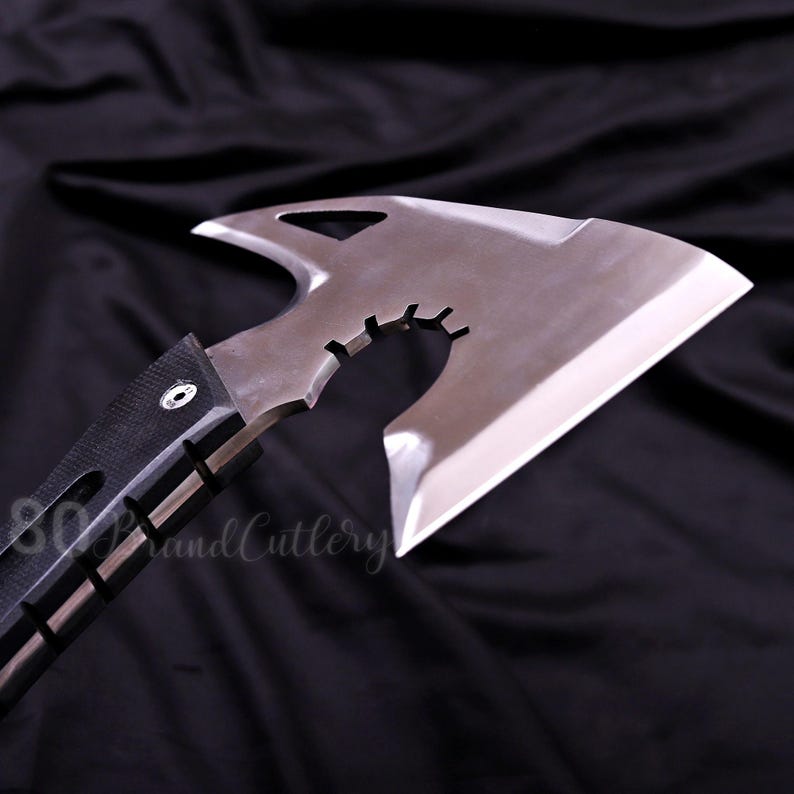 Leon Kennedy Hatchet Replica Axe RE9 Resident Evil Requiem Full Tang ...