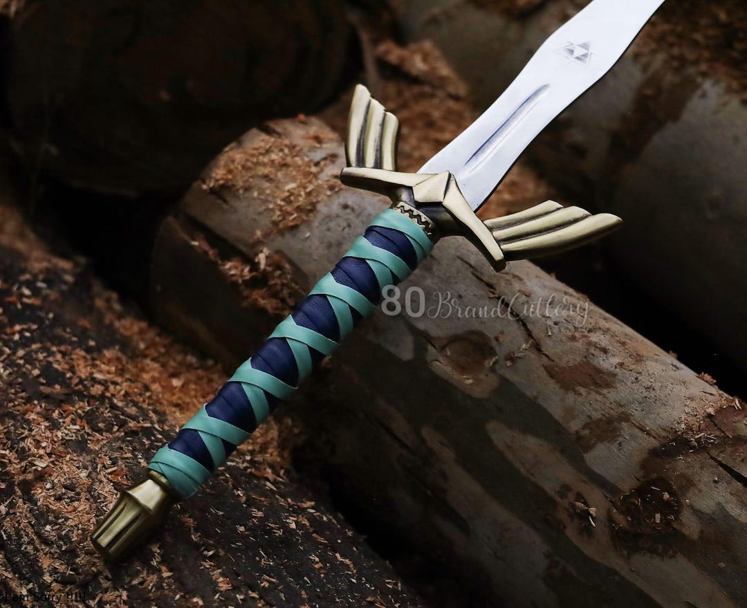 Zelda Master Sword Replica With Shield & Scabbard – Handmade Cosplay ...