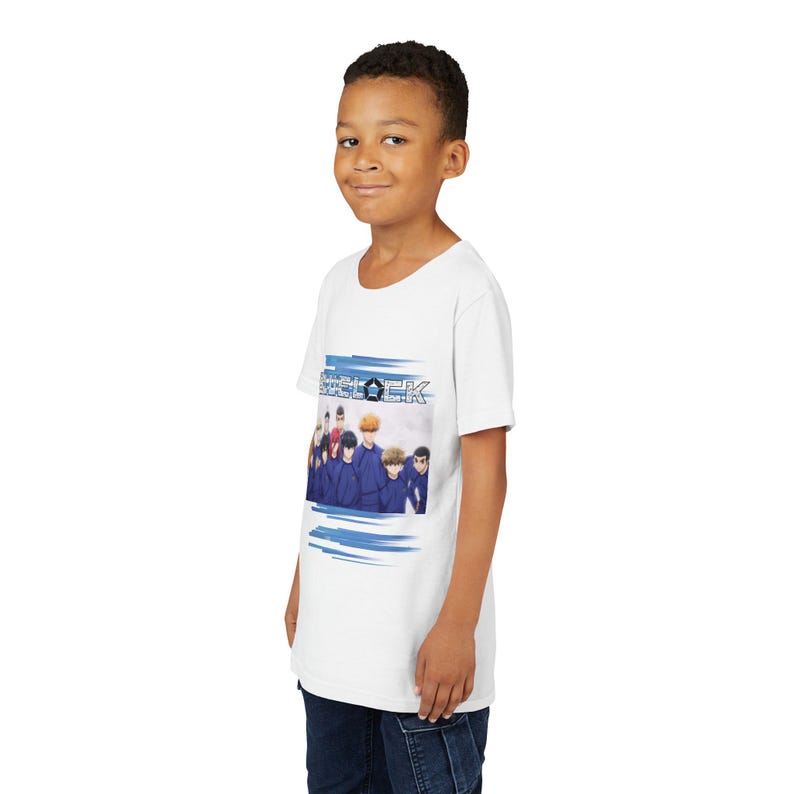 Blue Lock TV Show Kids Graphics Youth Tee Shirt, Children's Clothing ...