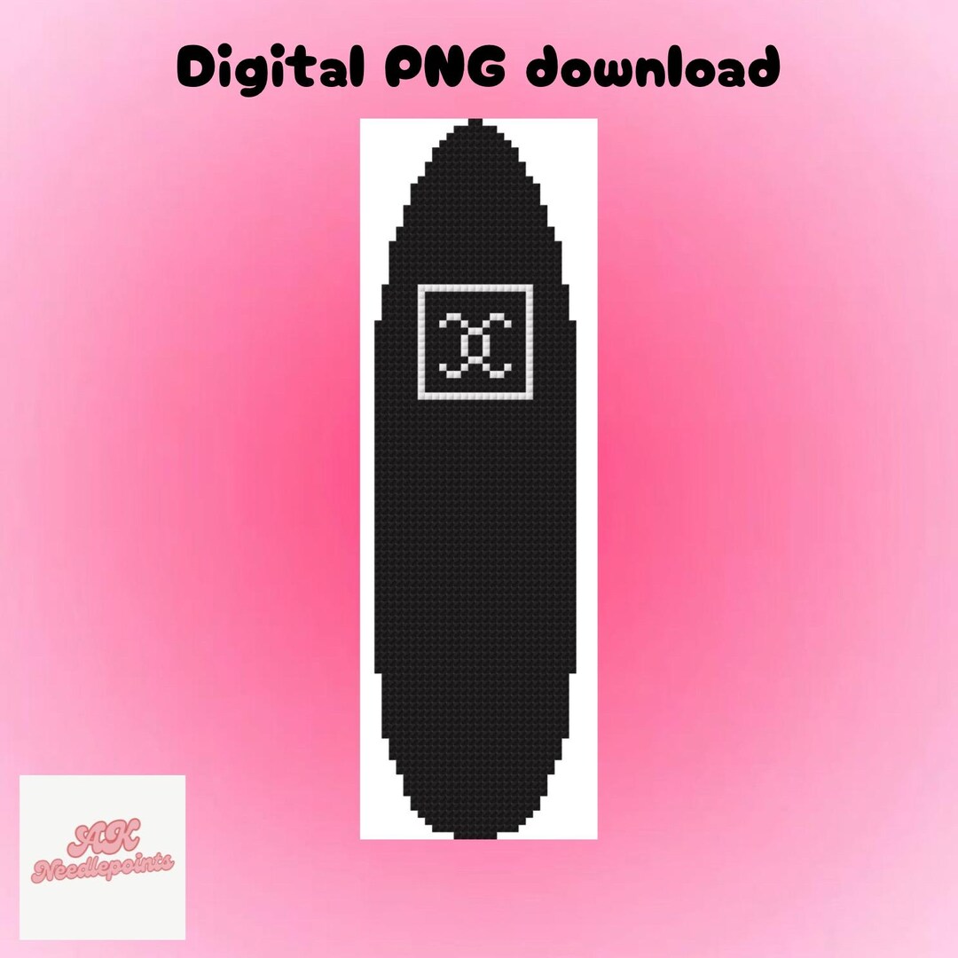 CC Surfboard Digital Needlepoint Chart - Etsy