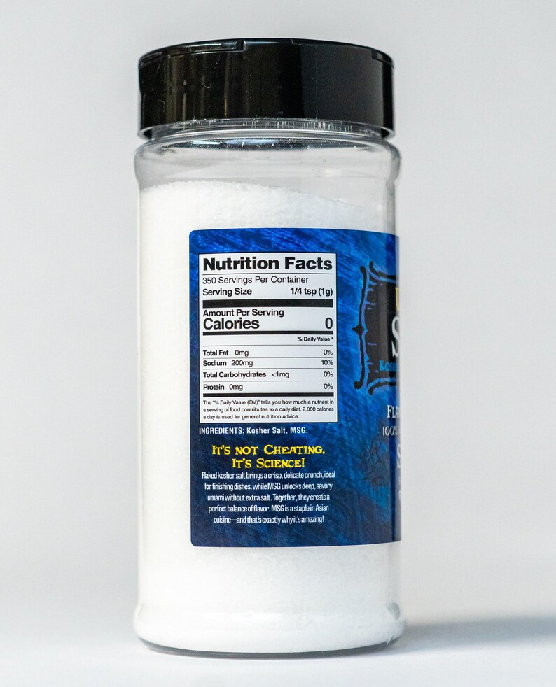 Umami Salt | Exclusive Blends of Salts, Flaked Kosher & MSG - Etsy