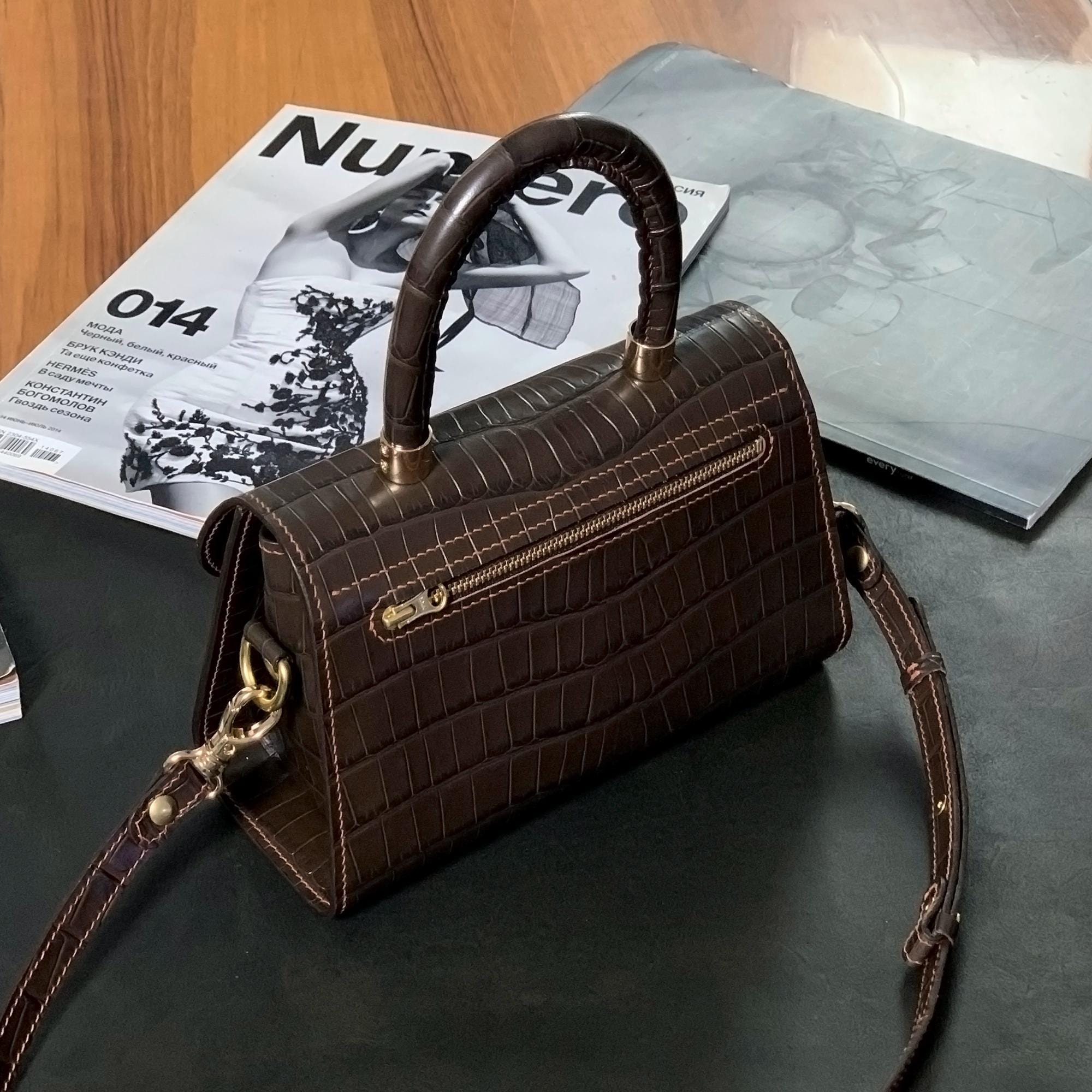 Mini Croc Embossed Top Handle Bag Sewing Pattern (PDF) - Etsy