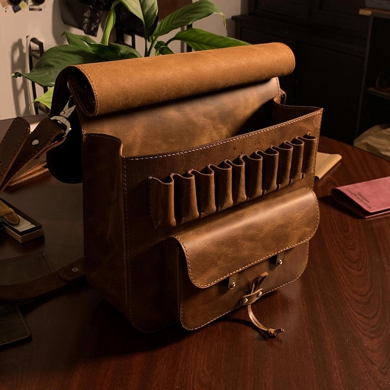 Leather Hunting Bag PDF Pattern: DIY Game Carrier Template (digital ...