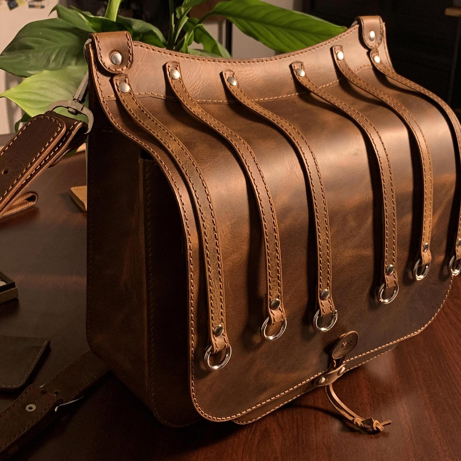 Leather Hunting Bag PDF Pattern: DIY Game Carrier Template (digital ...