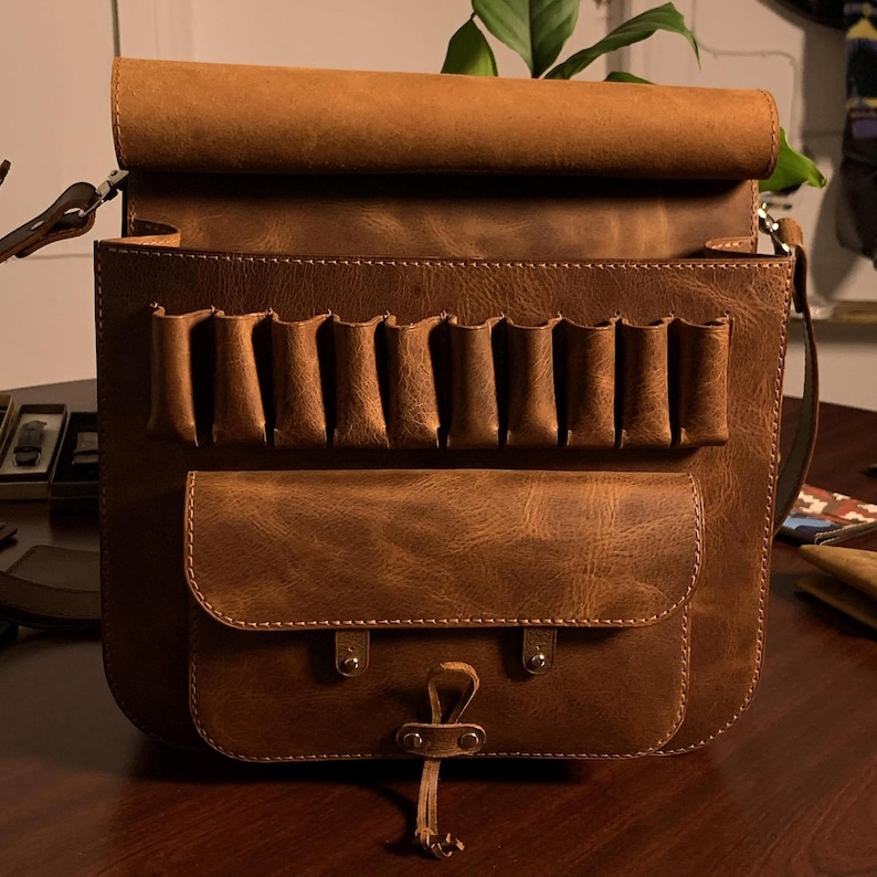 Leather Hunting Bag PDF Pattern: DIY Game Carrier Template (digital ...