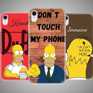 Simpsons Phone Case, the Simpsons Phone Case, Homer Simpson, Bart ...