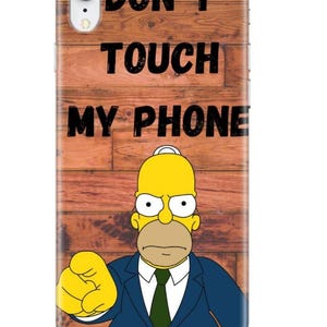 Simpsons Phone Case, the Simpsons Phone Case, Homer Simpson, Bart ...