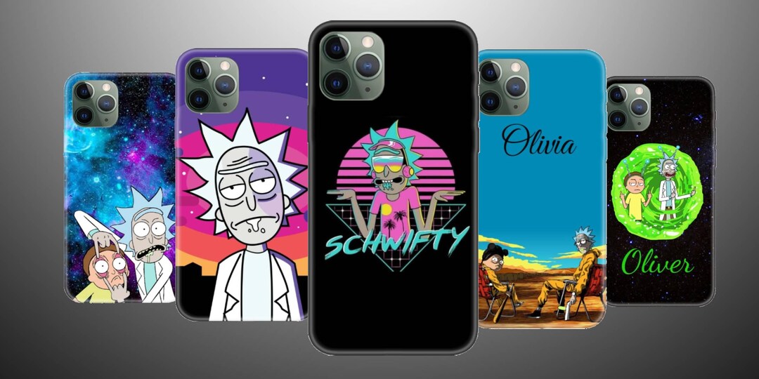 Rick and Morty Phone Case, Pickle Rick iPhone Case , Cartoon Phone ...