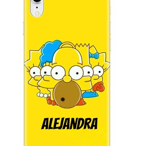 Simpsons Phone Case, the Simpsons Phone Case, Homer Simpson, Bart ...