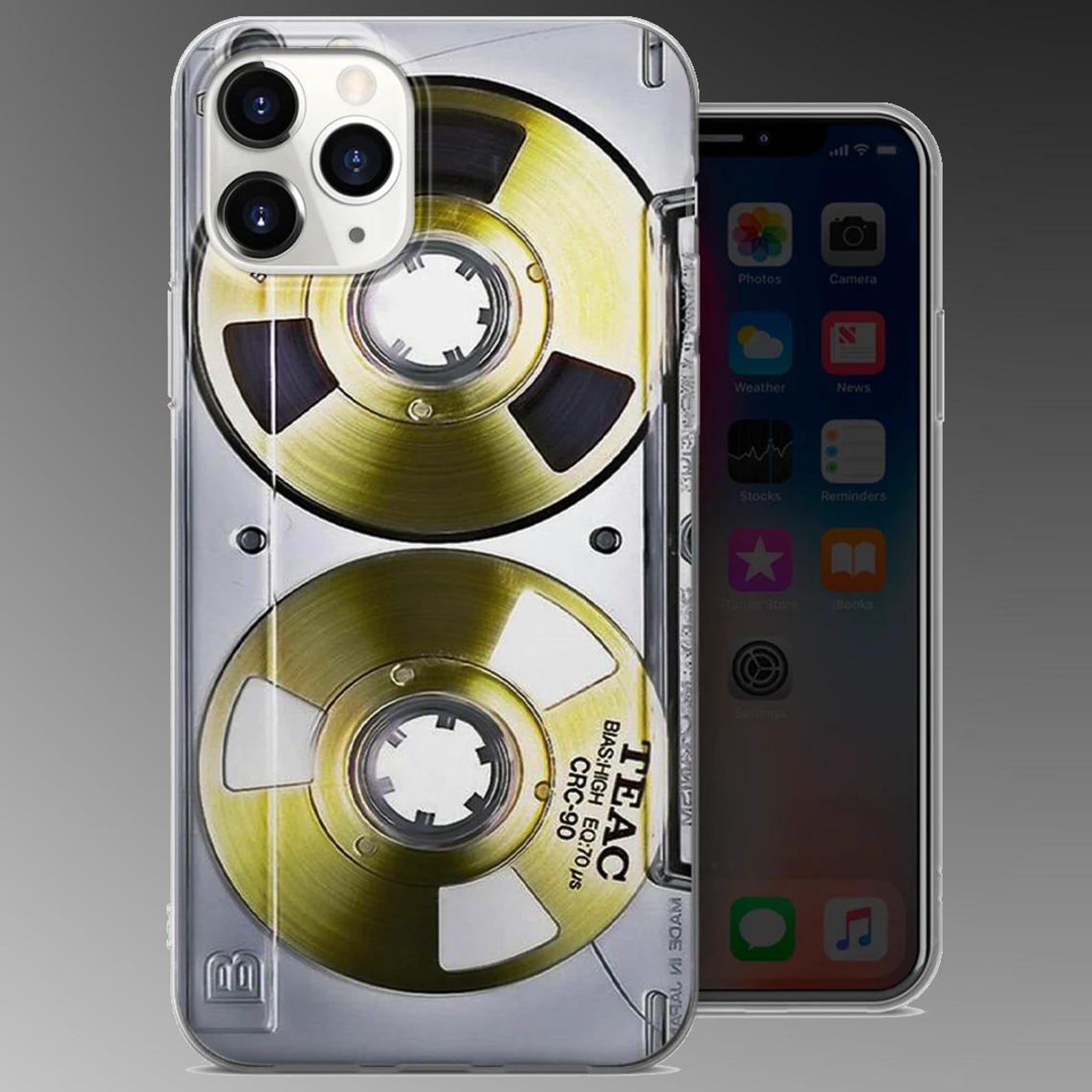 Vintage Cassette Tape Phone Case, Walkman Tape Phone Case, Cassette ...