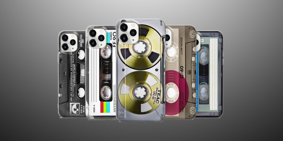 Vintage Cassette Tape Phone Case, Walkman Tape Phone Case, Cassette ...