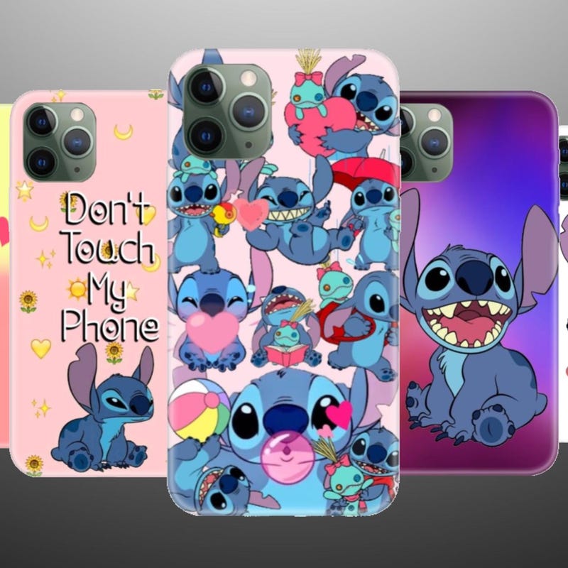 Stitch Phone Case - Etsy